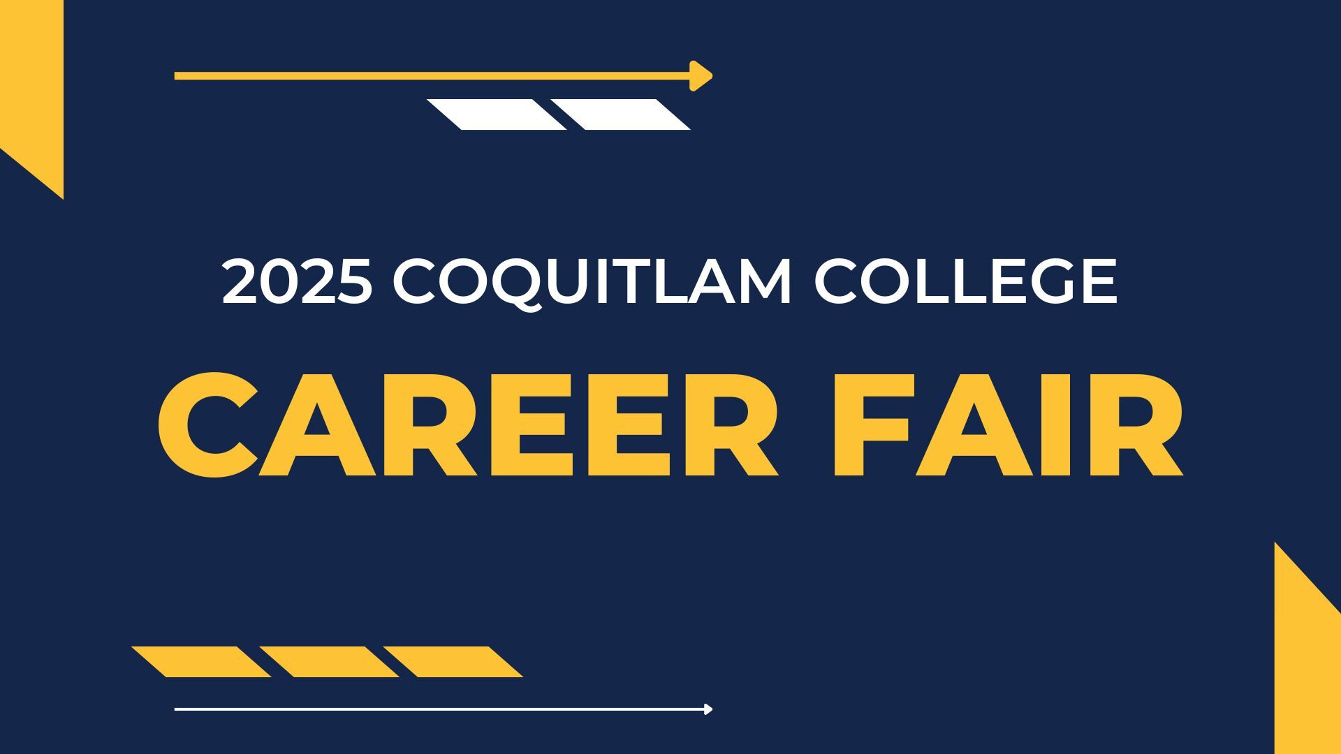 Coquitlam College Spring Career Fair 2025! - Coquitlam College